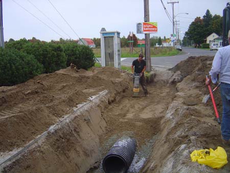 Paysagement, terrassement, pavé uni, drainage